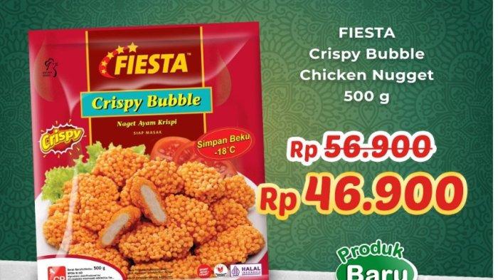 PROMO Indomaret 12-18 April 2023, Fiesta Crispy Bubble Nugget Rp46.900 ...