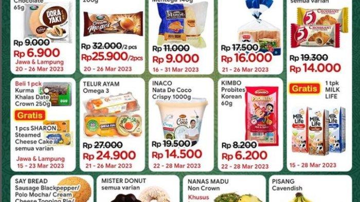 KATALOG Promo Indomaret 21 Maret 2023, Sarapan HEMAT! Roti Kurma Sosis ...