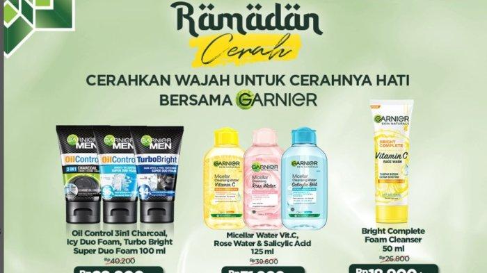 PROMO Indomaret 29 Maret 2023, Ramadhan Cerah Bersama GARNIER, Micellar ...