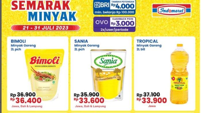 Promo Indomaret Hari Ini 25 Juli 2023 Extra Diskon Pakai BRI dan OVO ...