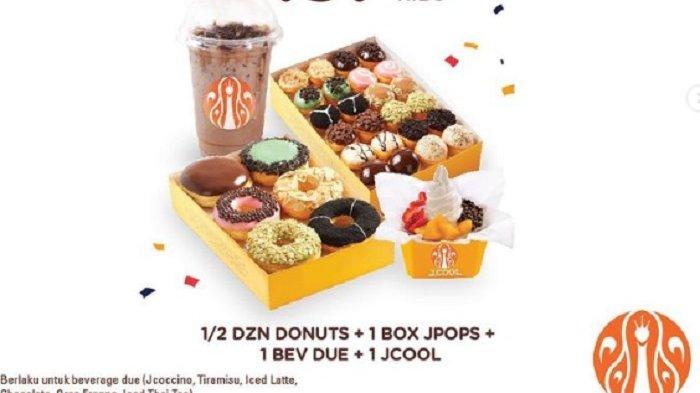 Promo JCO 11-31 Agustus 2023: Spesial Kemerdekaan Donat Merah Putih Rp55.000/6pcs - Tribun-bali.com