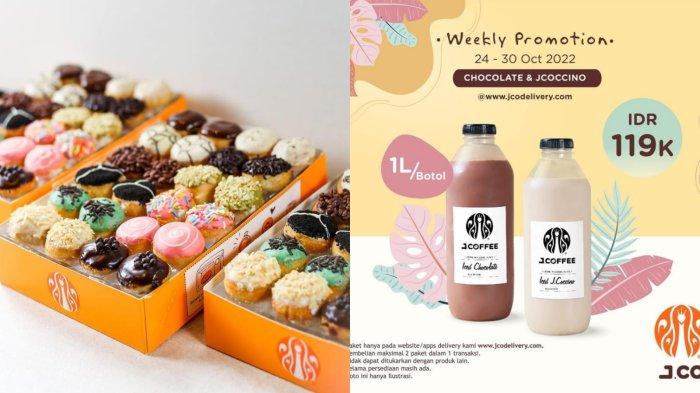 PROMO J.CO 26-30 Oktober 2022, Dapatkan 2 Botol Minuman Chocolate dan ...