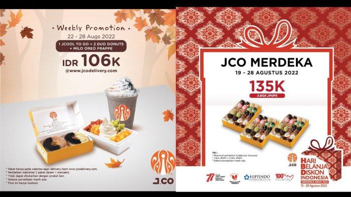 BERAKHIR BESOK, Promo JCO 27 Agustus 2022, 3 BOX JPOPS Rp135 Rb,1 Jcool ...