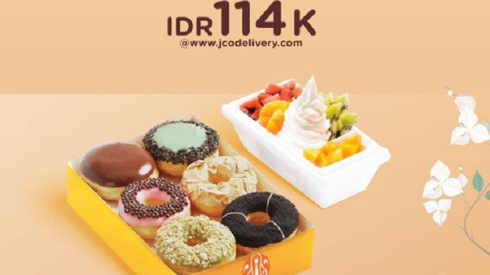 Promo J.CO Hari Ini 23-27 Agustus 2023 1/2 Dzn Donuts + 1 Jcool Cuma Rp114 Ribu Aja - Tribun ...