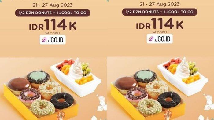 Promo J.CO Hari Ini 25-27 Agustus 2023 Jumat Seru dengan 6pcs Donuts ...