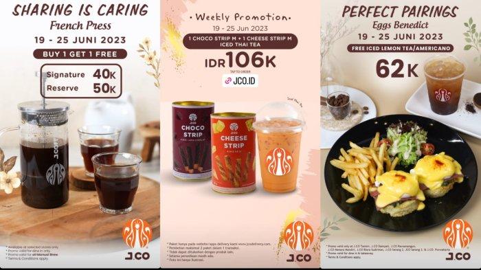 Promo J.CO Hari Ini 25 Juni 2023, Nikmati 1 Choco Strip + 1 Cheese ...