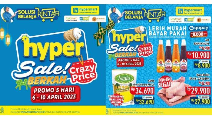 Promo JSM Hypermart Hari Ini 7 April 2023, Minyak Goreng Sania Rp 34.690, Indocafe Rp 34.990 ...