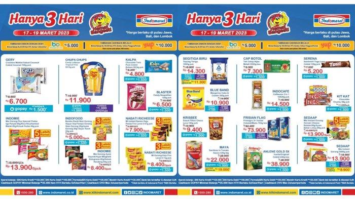 Katalog JSM Indomaret 19 Maret 2023, Snack Minuman Teman Weekend HEMAT ...