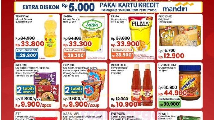 Promo JSM Sembako di Indomaret Alfamart Superindo 30 Desember 2023: Sania Minyak Goreng Rp33 ...