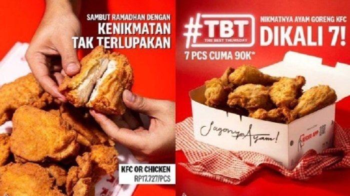 Baru! Promo KFC 10 April 2023: Paket Bukber Hemat 1 Ayam + 1 Nasi + Air ...