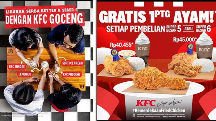 Promo KFC 2 Agustus 2022, KFC Attack Rp20 Ribuan, Ada Promo Goceng dan ...