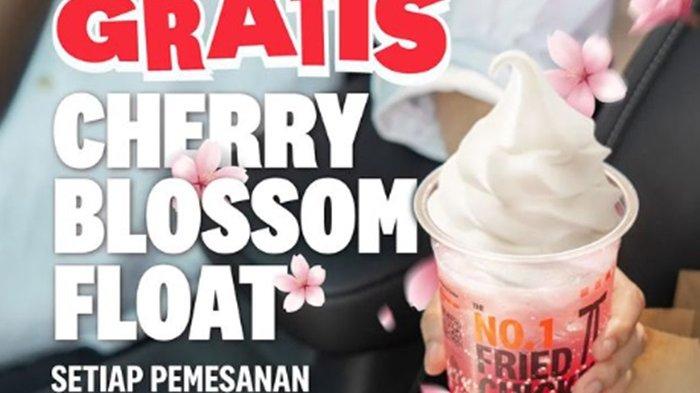 Promo KFC 23-31 Oktober 2023 Serbu Cherry Blossom Float Gratis Hingga ...