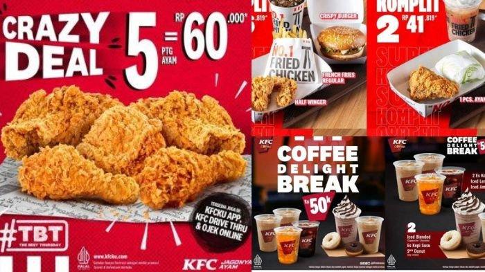 GOKIL! Promo KFC April 2024, 1 Ayam 1 Nasi 1 Chicken Strips 1 Mocha ...