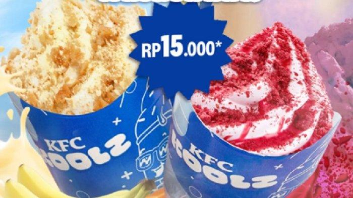 Promo KFC Hari Ini 15 Juli 2023: Koolz Banana Karamel dan Red Velved ...