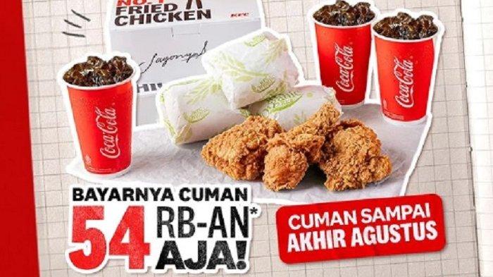 Promo KFC Hari Ini 2-30 September 2023 Kombo Blend Rp28 Ribu, 7 Potong ...