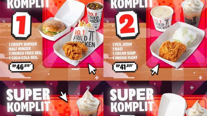 Promo KFC 21 - 31 Agustus 2024, Nikmati 1 Ayam OR + 1 Nasi + 1 Cream Soup + 1 Mocha Float 41 ...