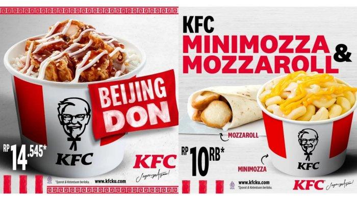 MURAH! Promo KFC Oktober 2022, Nikmati Minimozza dan Mozarella Rp 10 ...