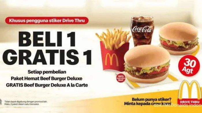 Promo McD Hari Ini 30 Agustus 2023, Nikmati Paket Buy One Get One, Jangan Sampai Terlewat ...