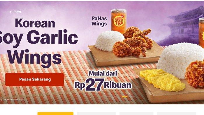 Promo McDonalds Hari Ini 7 Maret 2023, KOREAN Soy Garlic Wings Harga Mulai Rp27 Ribuan ...