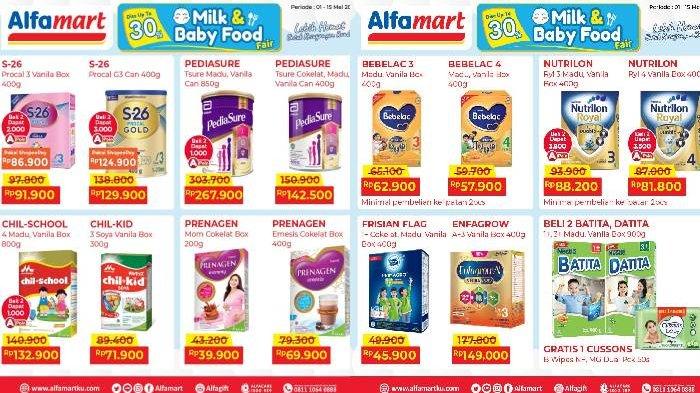 PROMO SUSU dan Makanan Bayi Di Alfamart, Beras Berbagai Merek Murah ...