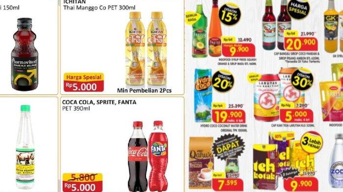 Promo Minuman Segar di Alfamart dan Superindo Besok 15 Maret 2024 ...