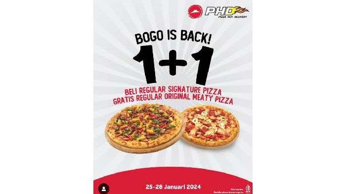 DISKON Akhir Bulan di PHD! Cek Promo Pizza Hut Delivery 30-31 Januari ...