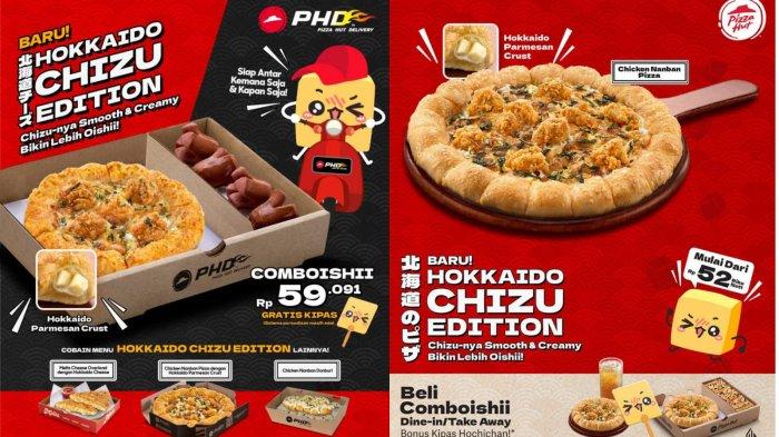 NEW! Promo Pizza Hut November 2023, Hokkaido Parmesan Crust Pizza Super ...