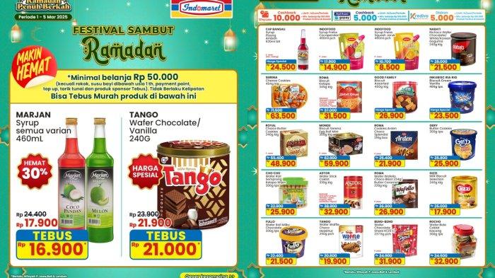 Bulan Puasa! Promo Ramadan Indomaret Besok 5 Maret 2025, Astor Rp 32. ...