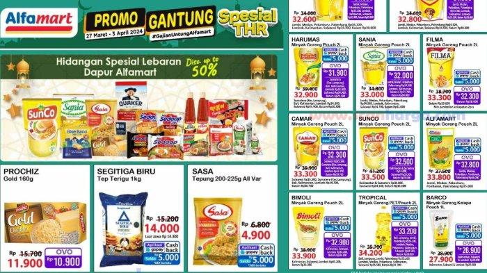 Promo Sembako Awal Bulan di Alfamart Indomaret Superindo 1-3 April 2024 ...