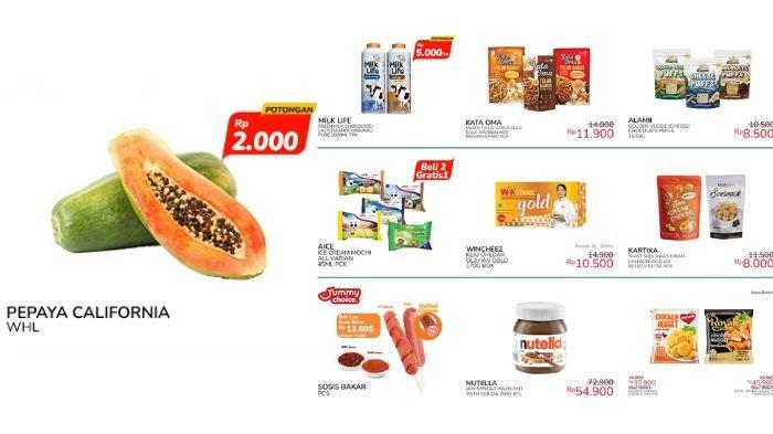 Promo Sembako Fresh and Health Indomaret: Pepaya California Rp2.000, Katalog Hemat 29-31 Mei ...