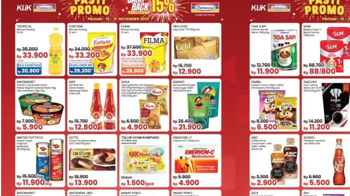 Promo Sembako di Indomaret, Alfamart dan Superindo 18 November 2023 ...