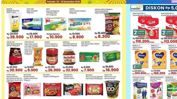 Promo Sembako di Indomaret, Alfamart dan Superindo 19-20 Desember 2023 ...