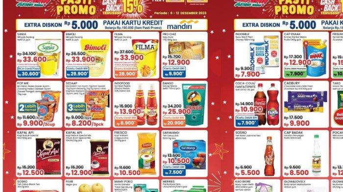 Promo Sembako di JSM Indomaret, Alfamart & Superindo 8 Desember 2023 ...