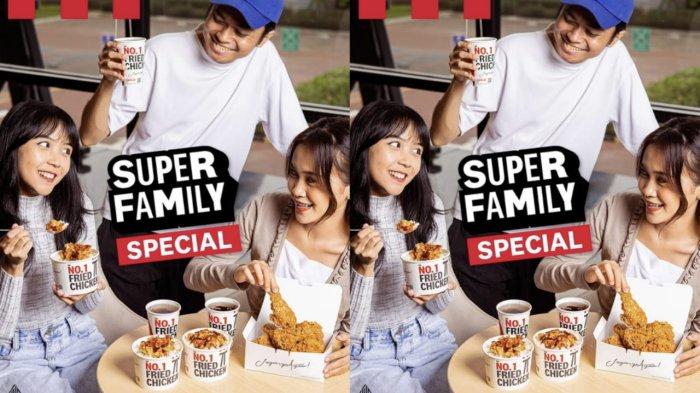 Promo Spesial KFC 25-30 November 2024, Nikmati Paket Super Family Rp 118 Ribuan - Tribun-bali.com