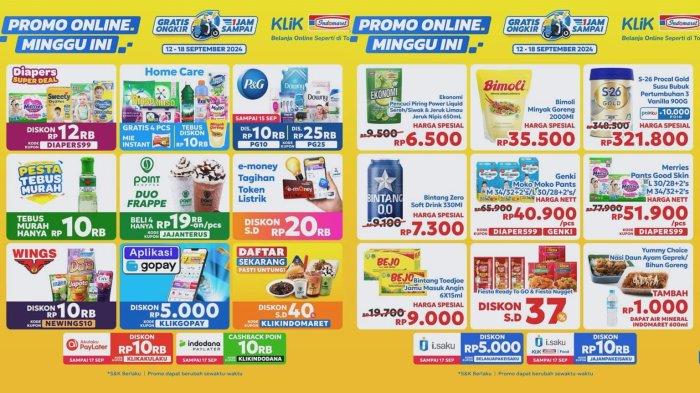 Promo Super Meriah Indomaret 15-18 September 2024, Baby Happy Rp 47.500 ...