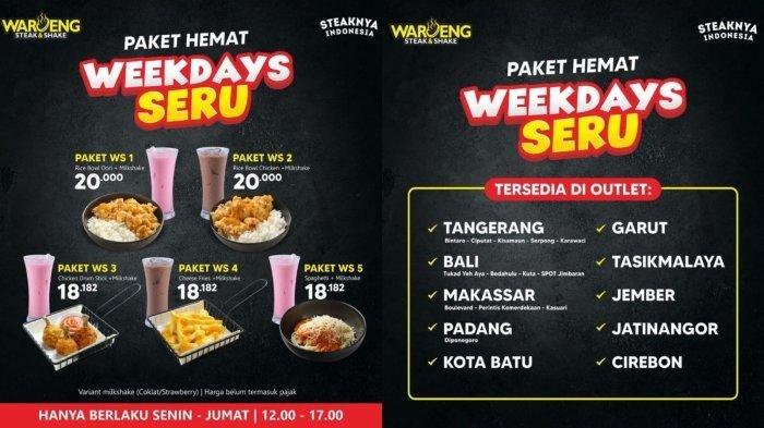 Promo Waroeng Steak Mei 2023, Nikmati Rice Bowl Chicken dan Milkshake ...