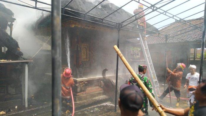 Pura Dadia Bingin Hangus Dilahap Jago Merah - Tribun-bali.com