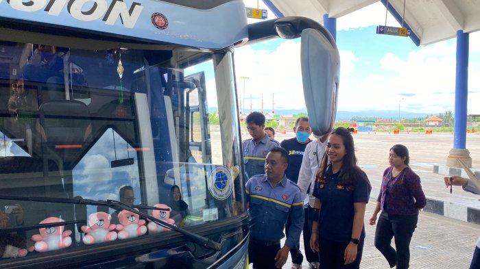Ramp Check di Terminal Mengwi Bali, Kendaraan Layak Jalan Akan Diberikan Stiker - Tribun-bali.com