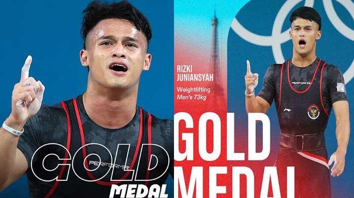 Rizky Juniansyah Raih Emas di Olimpiade Paris Kalahkan Atlit China Ini ...