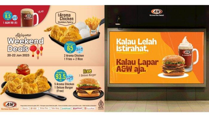 SAMBUT IMLEK! Promo AW Restoran 21-22 Januari 2023, 2 Aroma Chicken + 1 ...