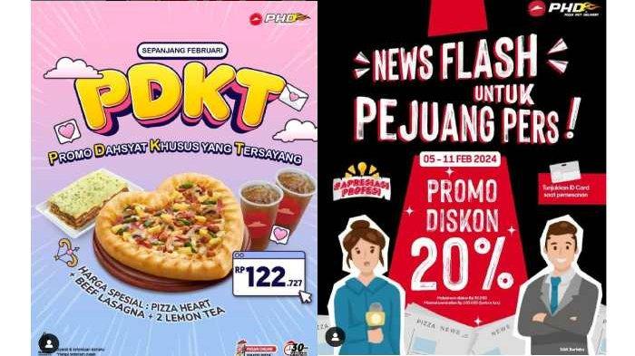 SERU! Katalog Diskon Pizza Hut Delivery Februari 2024: 'PDKT' Promo ...