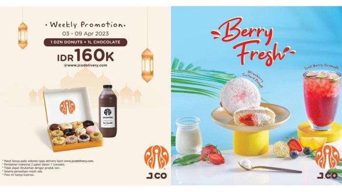 YUMMY! Promo J.CO 5-9 April 2023, Segarkan Hari-harimu dengan Menu Baru ...