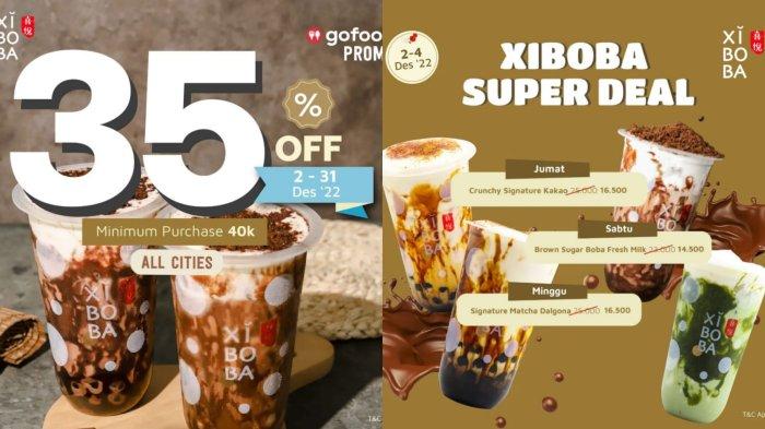 SUPER DEAL! Promo Xiboba 3-4 Desember 2022, Brown Sugar Boba Fresh Milk ...