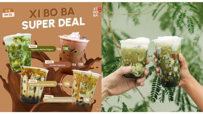 PROMO Xiboba 6-8 Januari 2023, XiCoklat Signature Hingga Brown Sugar ...