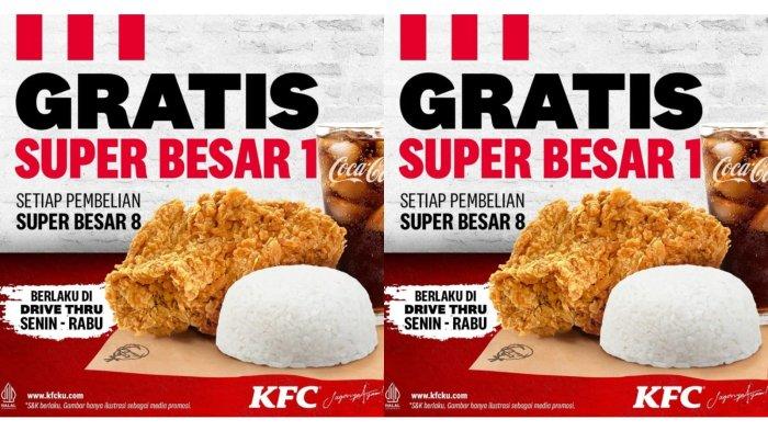 SUPER HEMAT! Promo KFC Februari 2023, Beli Paket Super Besar 8 Gratis ...