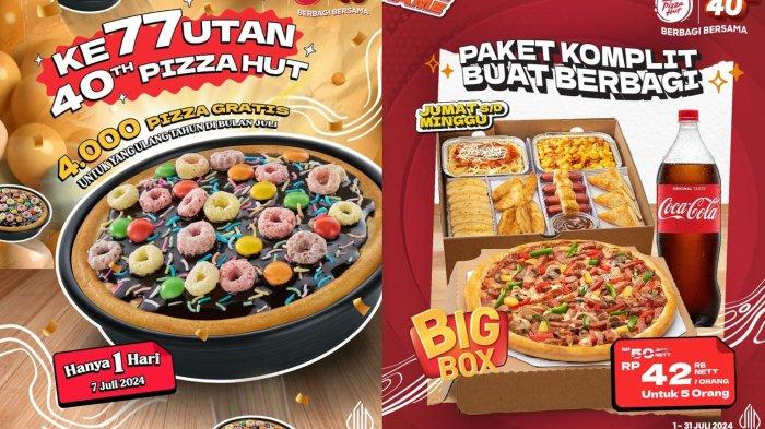 SURPRISE! Promo Pizza Hut Hari Ini 7 Juli 2024, Birthday Pizza GRATIS ...