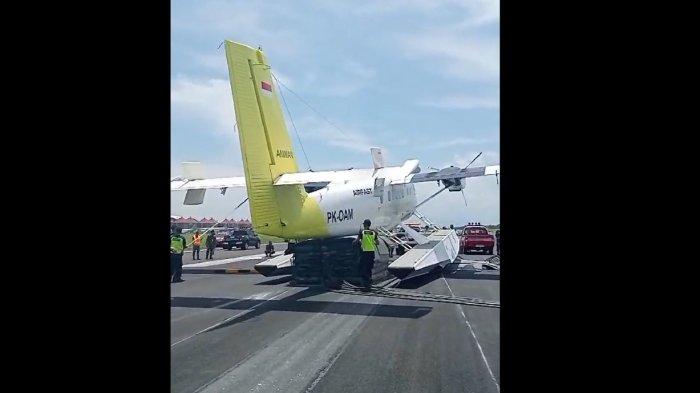 Pesawat Airfast Alami Kendala Saat Mendarat di Bandara Ngurah Rai Bali ...