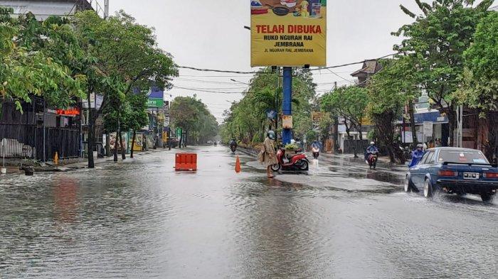 9 Titik Wilayah Jembrana Terdampak Cuaca Ekstrem, 6 Titik Banjir dan 3 Titik Pohon Tumbang ...
