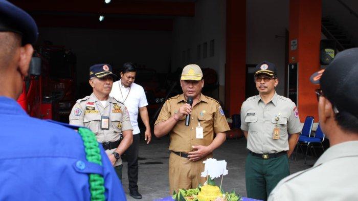 Sekda Alit Wiradana Pimpin Apel Serangkaian Hut Ke-14 Tahun BPBD Kota ...