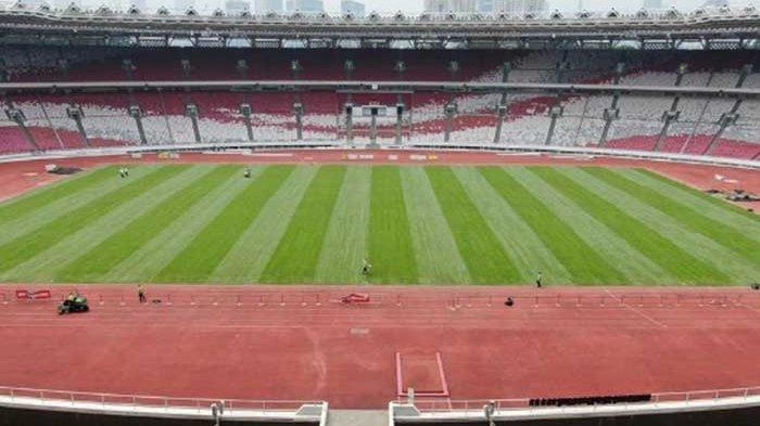 Kondisi Stadion Utama Gelora Bung Karno Jelang Laga Krusial Timnas Indonesia vs Australia ...